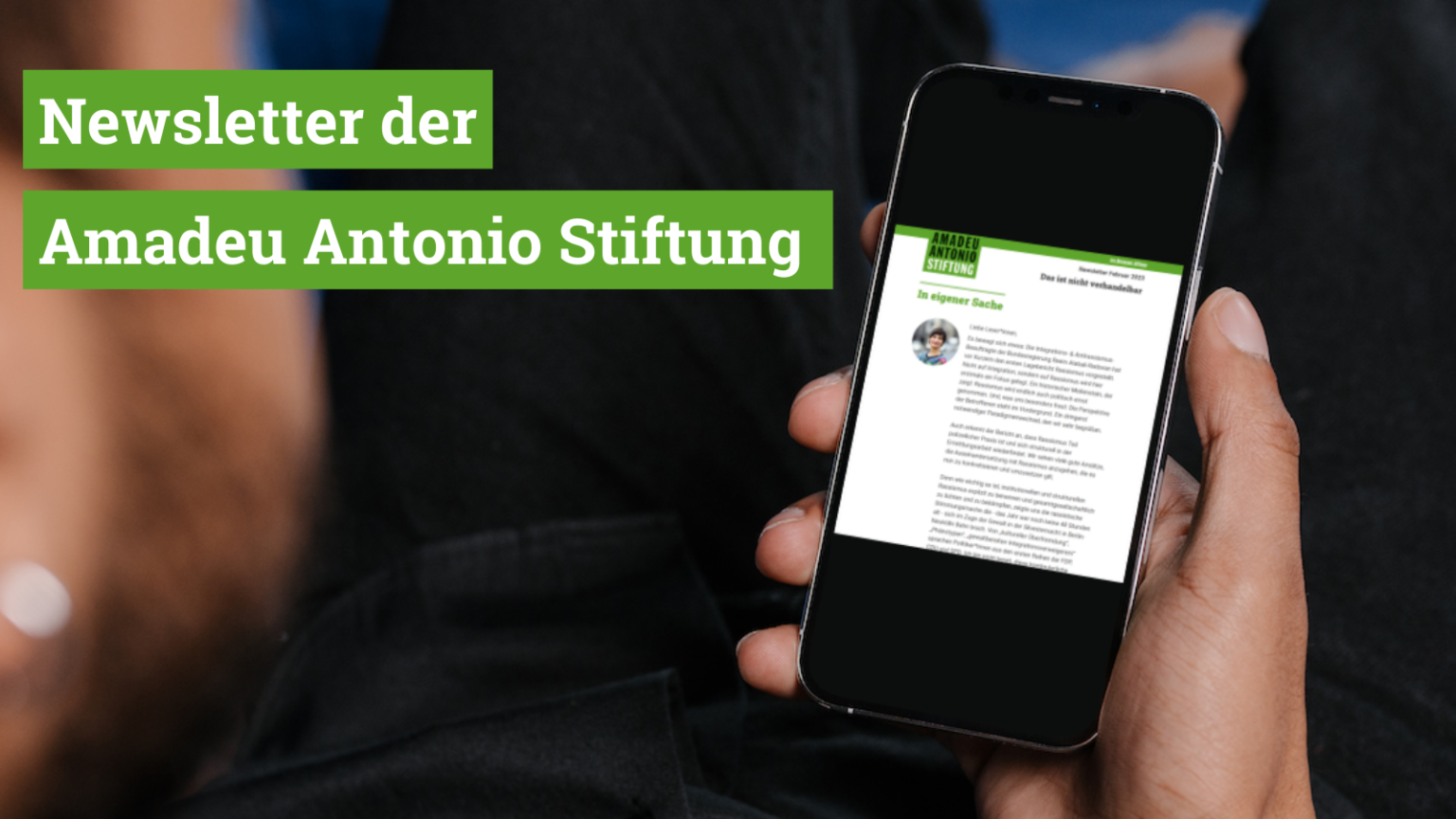 Startseite - Amadeu Antonio Stiftung