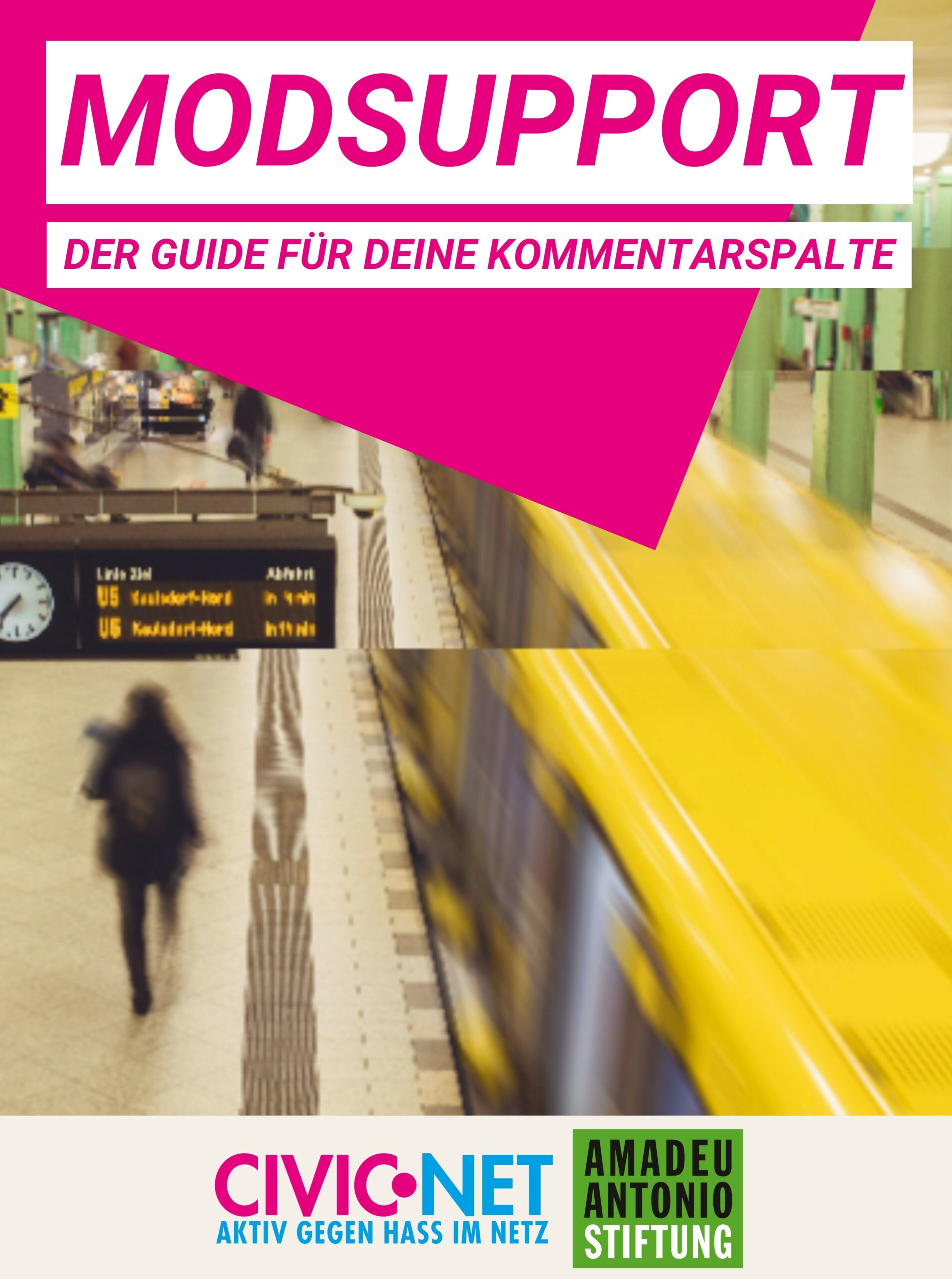 ModSupport - Der Guide für deine Kommentarspalte - Amadeu Antonio Stiftung