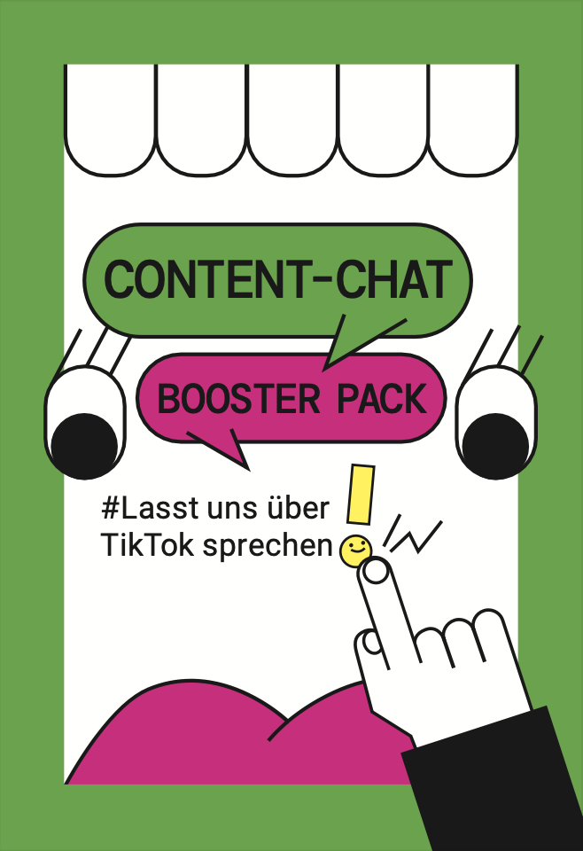 Kartenset: Content Chat - Lasst uns über TikTok sprechen! - Amadeu ...